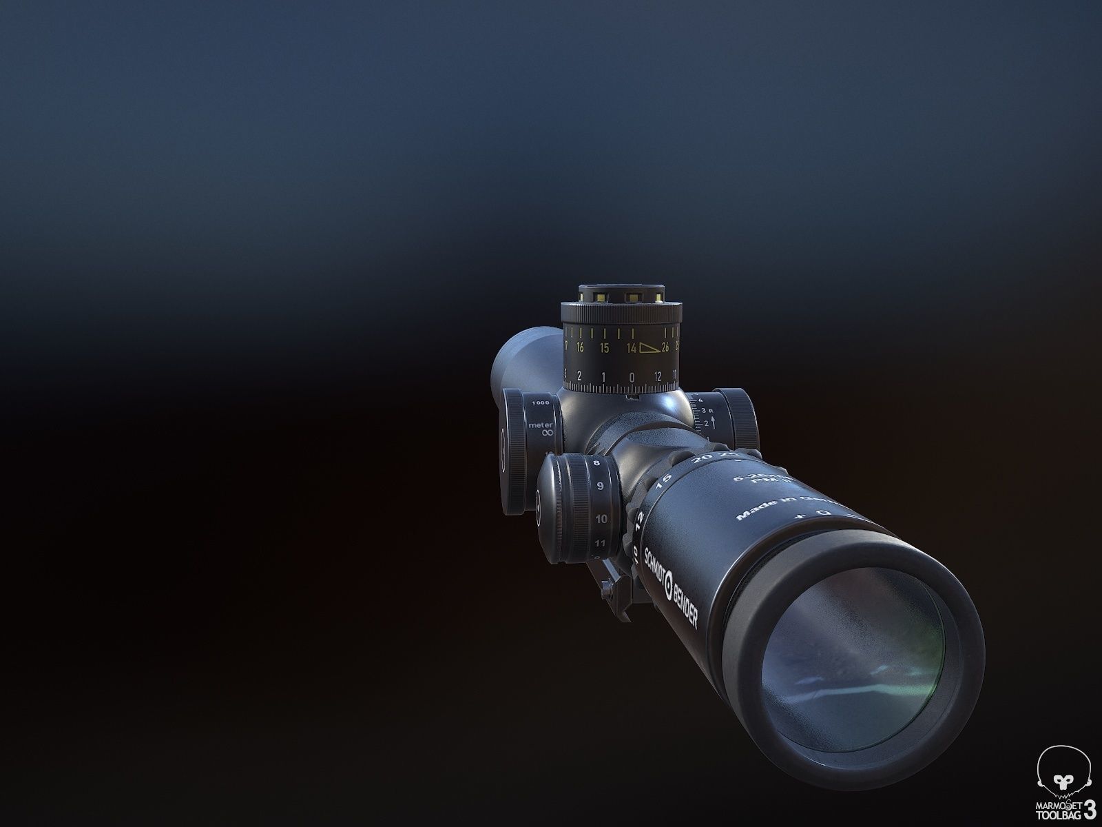 3D model Sniper Scope VR / AR / low-poly | CGTrader