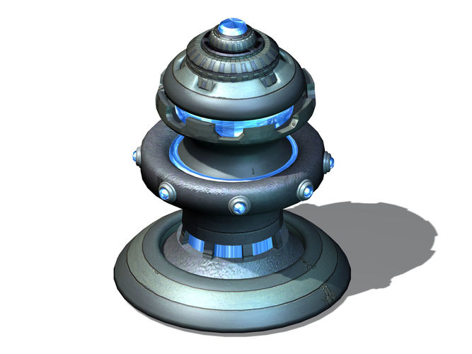 Mechanical decorative objects 01 3D model | CGTrader