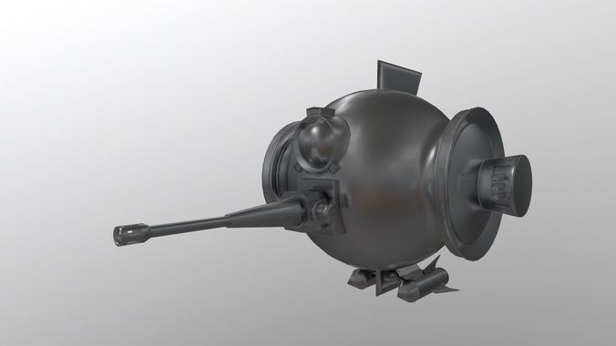 BattleBall spaceship free VR / AR / low-poly 3D model | CGTrader