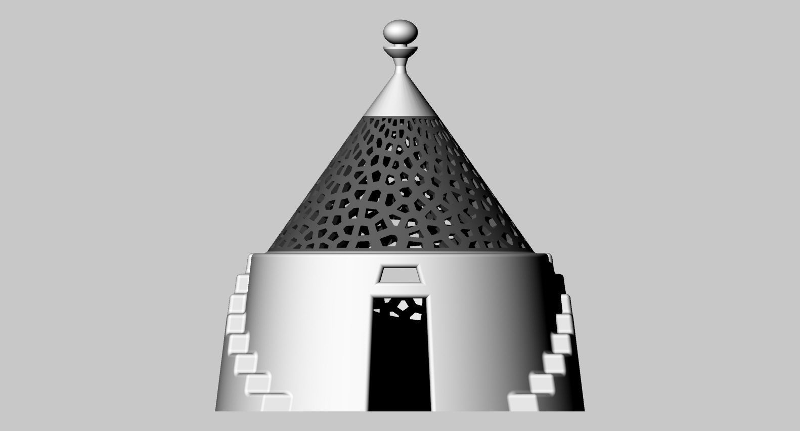 The Trullo - traditional Italian Apulian home 3D model 3D printable ...