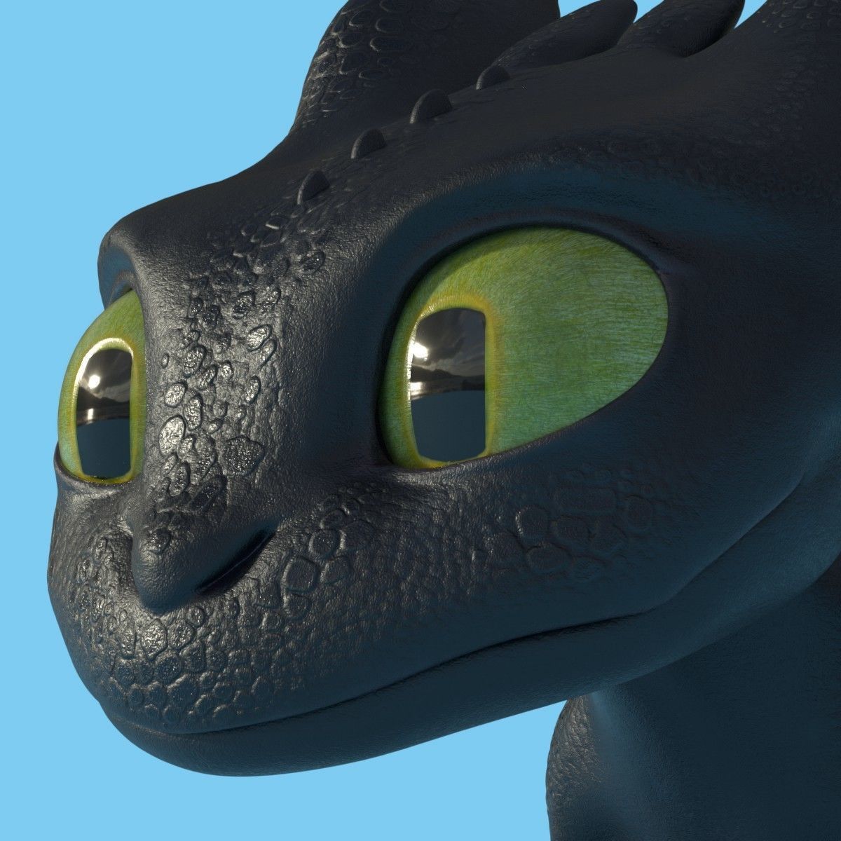 3D model Baby Toothless VR / AR / low-poly | CGTrader