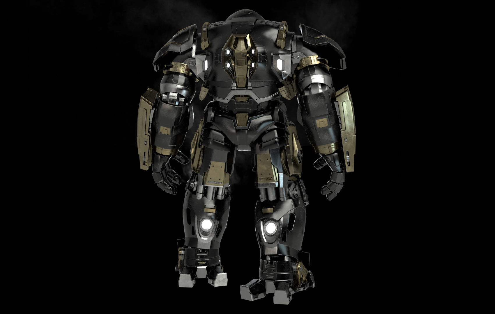 Hulkbuster Marvel Avengers IronMan Mk 44 Veronica hulk 3D 3D model ...