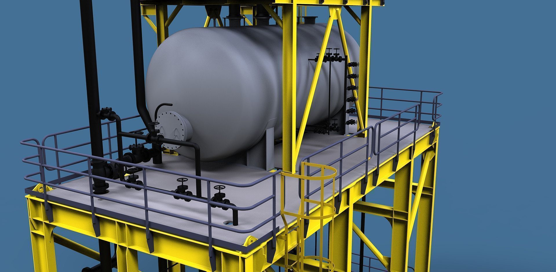 Condensate module free 3D model | CGTrader