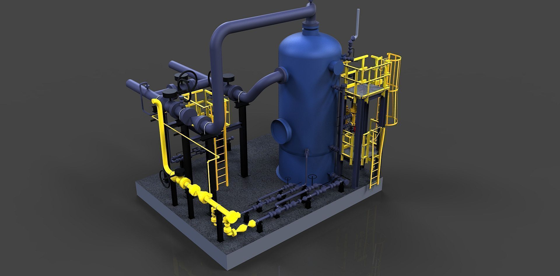 Access platforms free 3D model | CGTrader