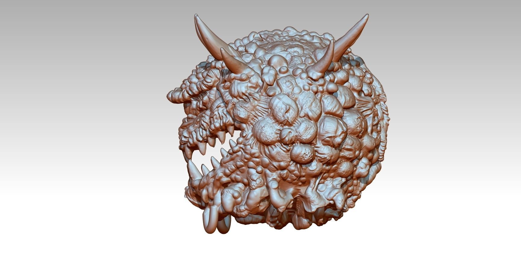 Cacodemon 3D model 3D printable | CGTrader