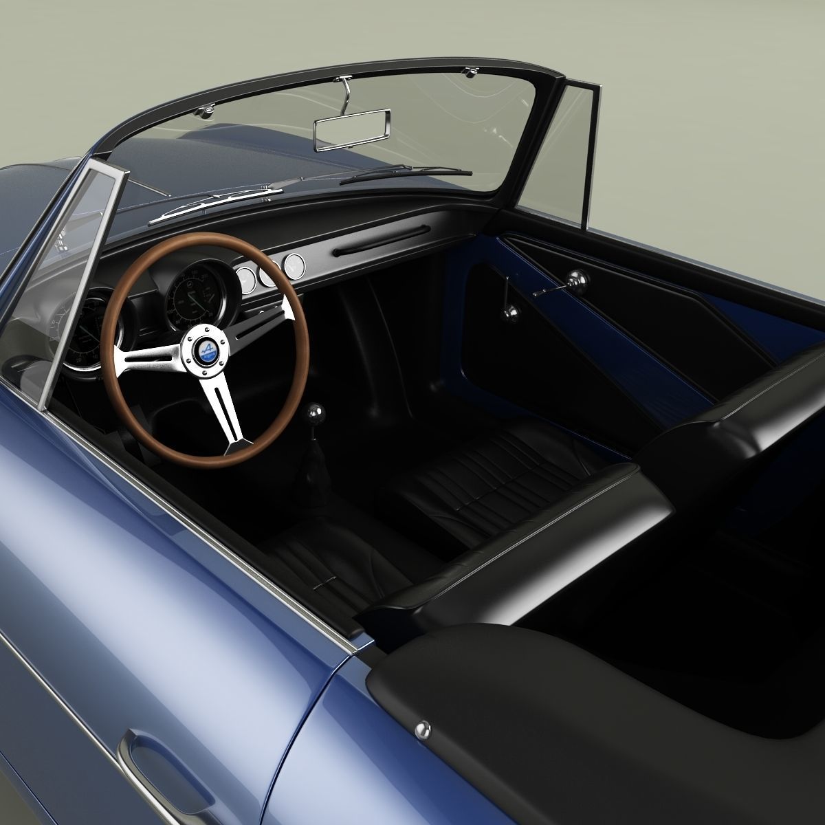 Renault Alpine A110 Convertible 3D model | CGTrader
