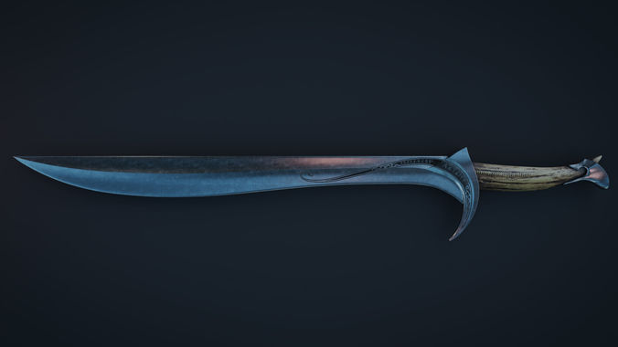 Orcrist sword 3D model | CGTrader