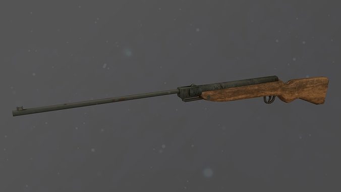 3D model Air Rifle VR / AR / low-poly | CGTrader