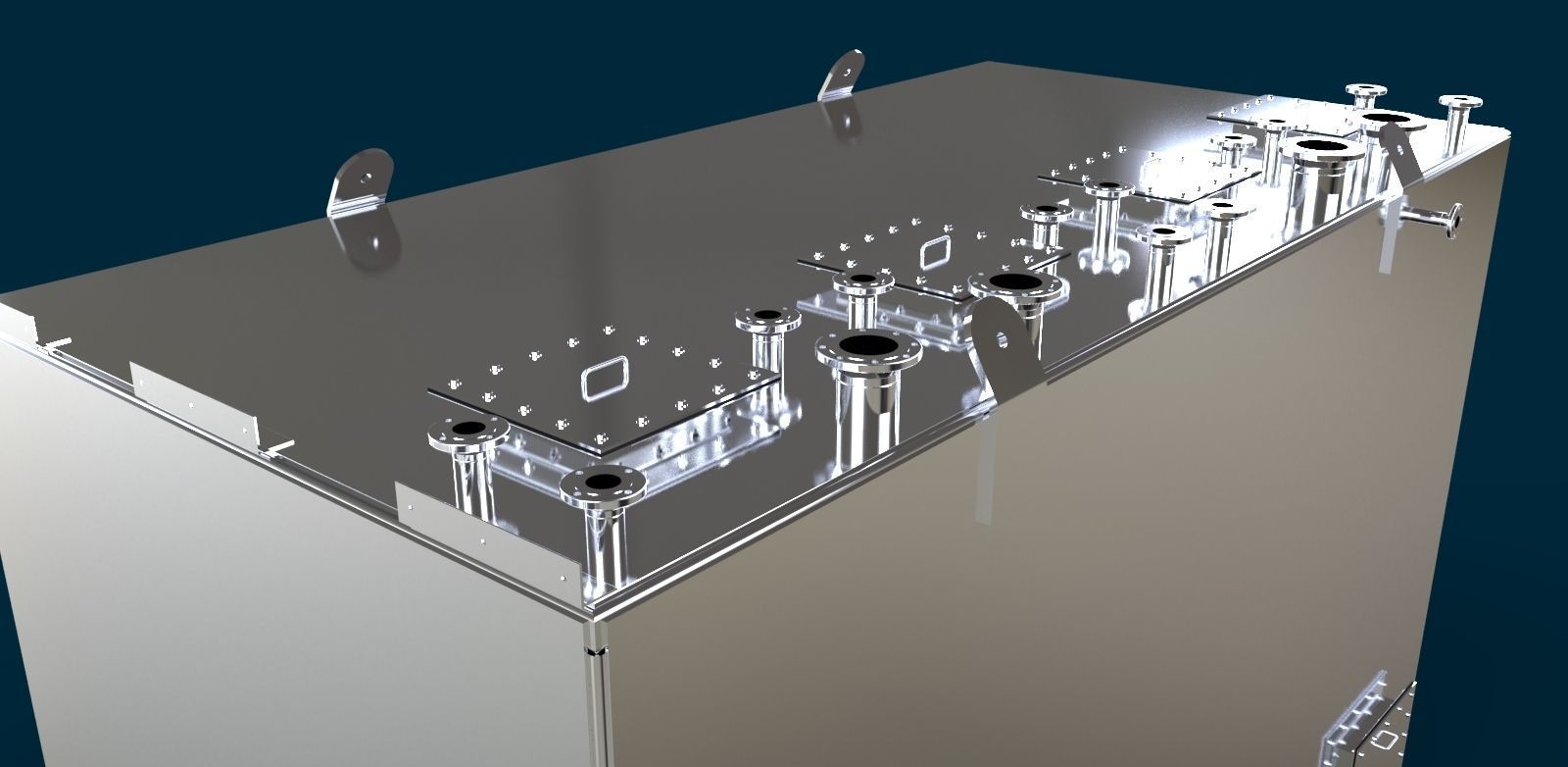 Chemical tanks module-b free 3D model | CGTrader