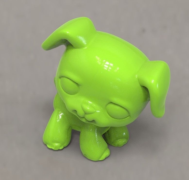 dog a toy 3D model 3D printable | CGTrader