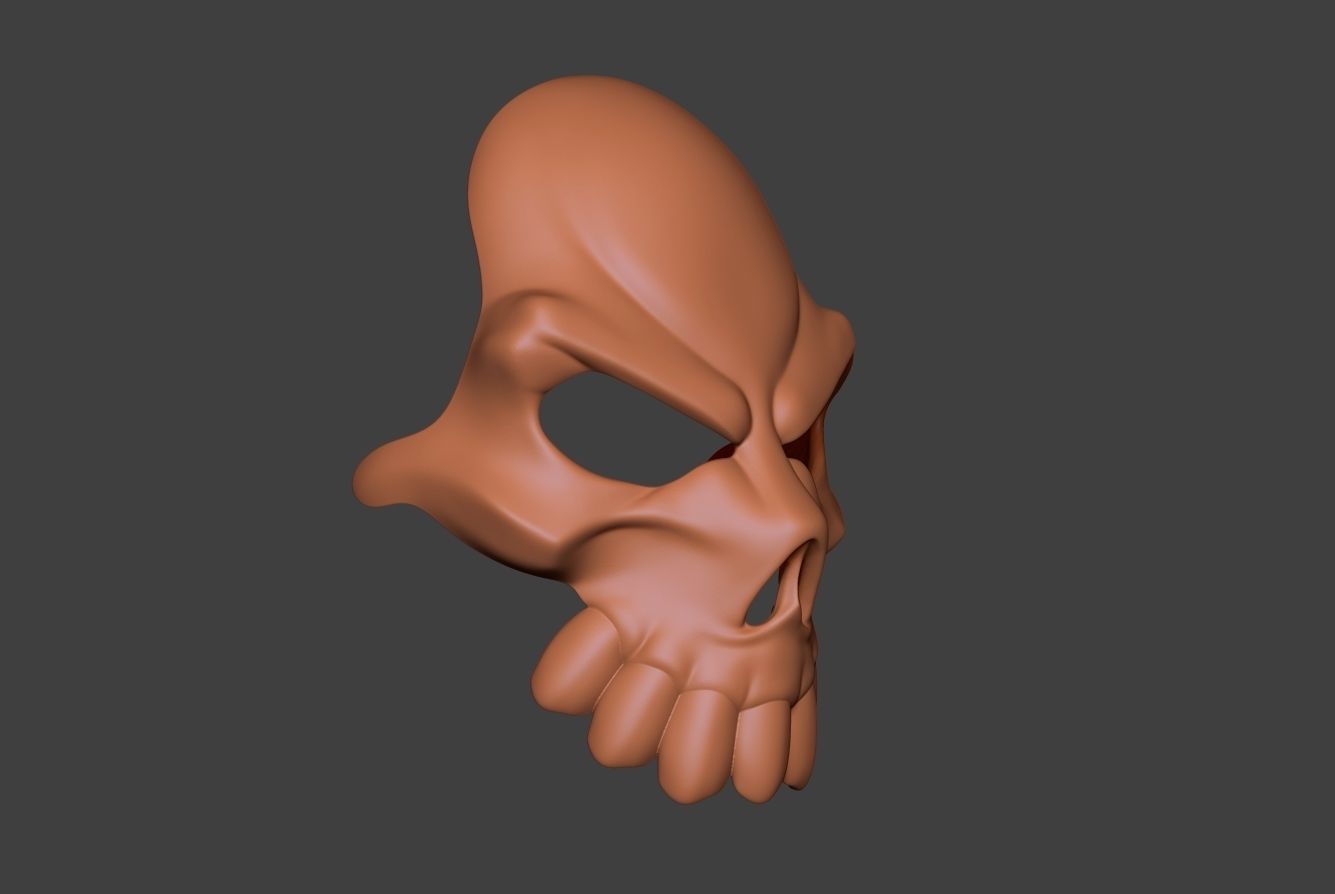 Skull Mask Collection 3D model 3D printable | CGTrader