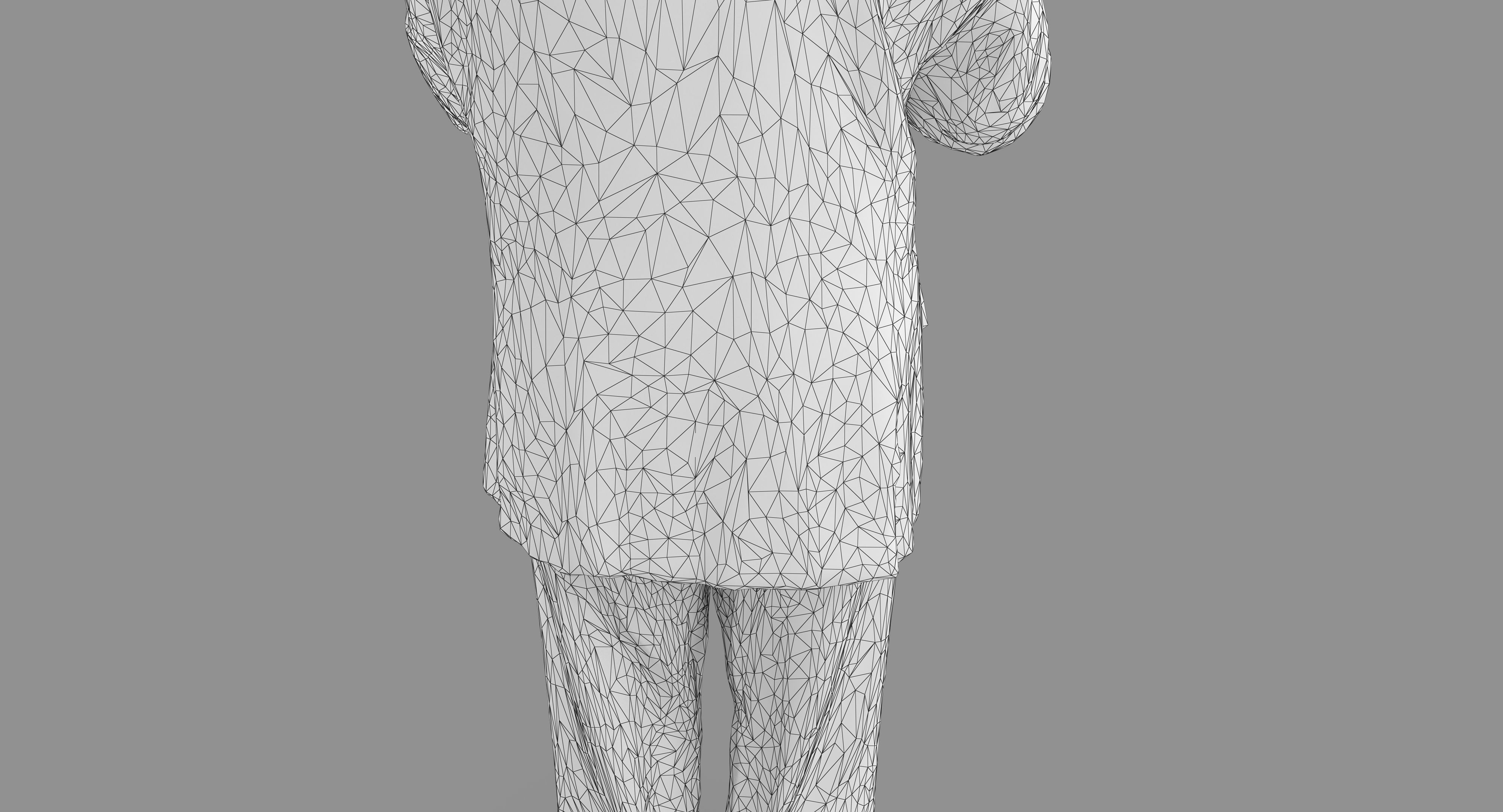 3D model Oldman Fix Tie VR / AR / low-poly | CGTrader