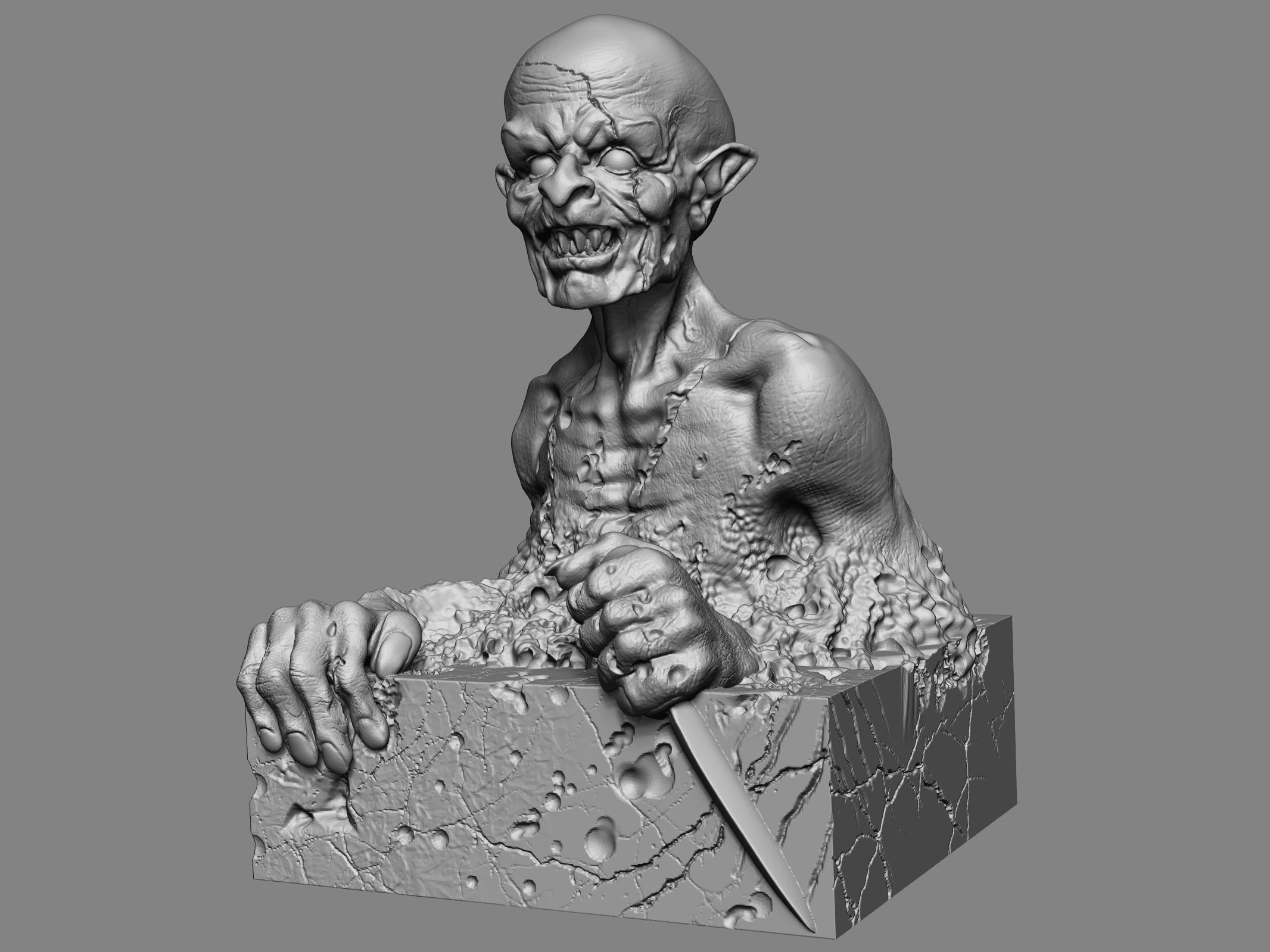 Zombies 3D model 3D printable | CGTrader