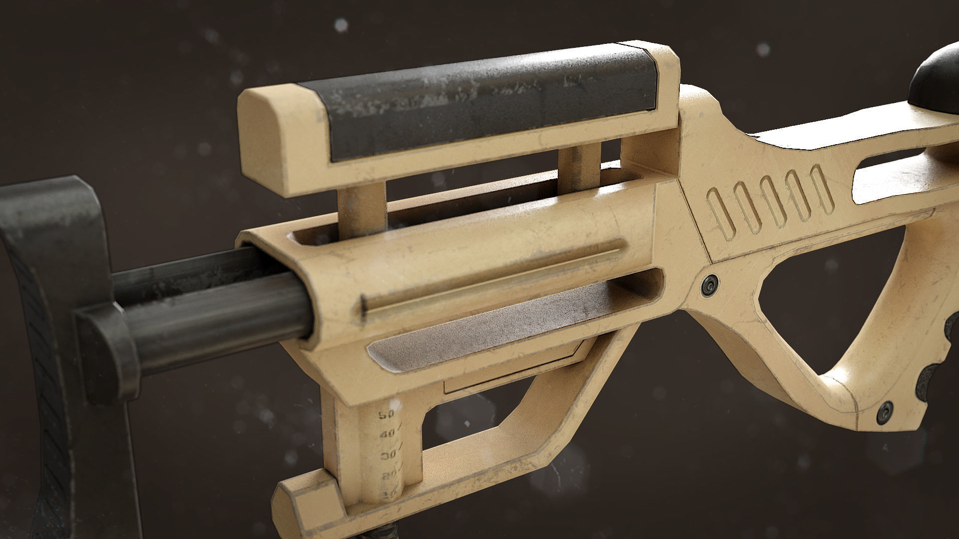 3D model MK Tac-95 Sniper Rifle VR / AR / low-poly rigged | CGTrader