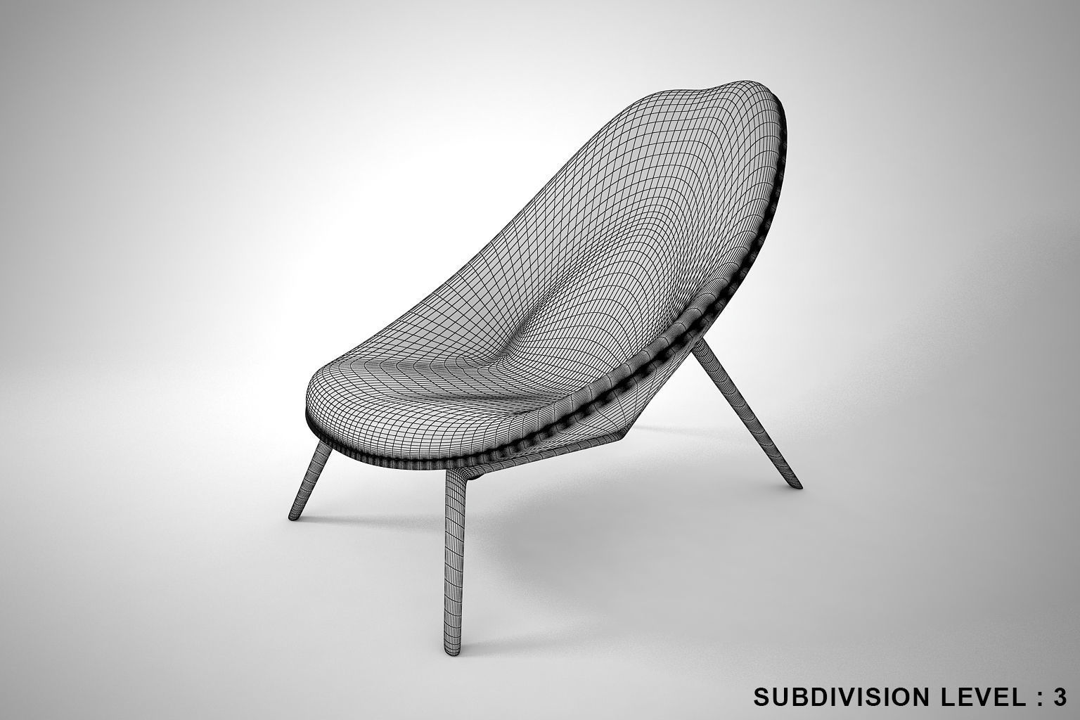 06 HEY CHAIR 3D model | CGTrader