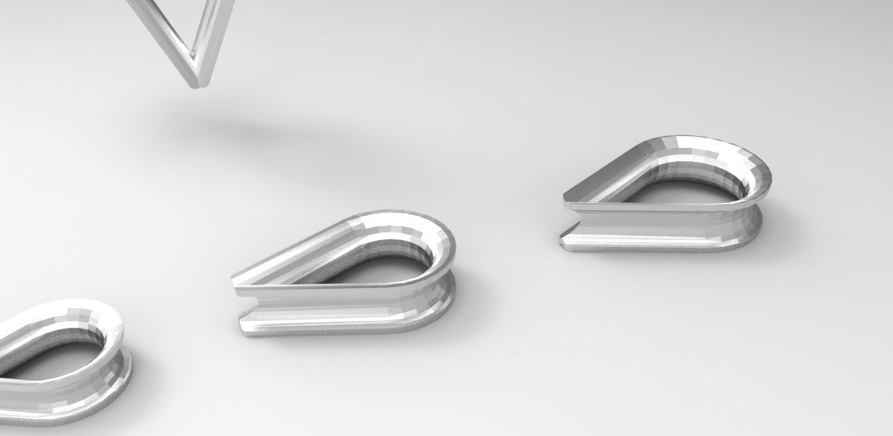 Thimbles free 3D model | CGTrader