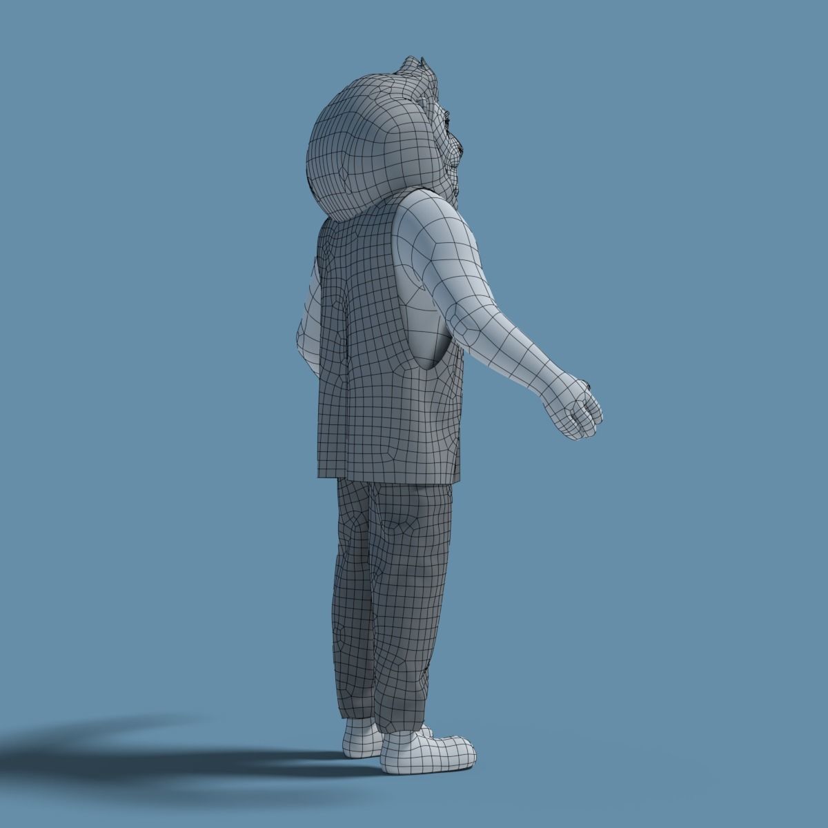 Sam the Lion 3D model | CGTrader