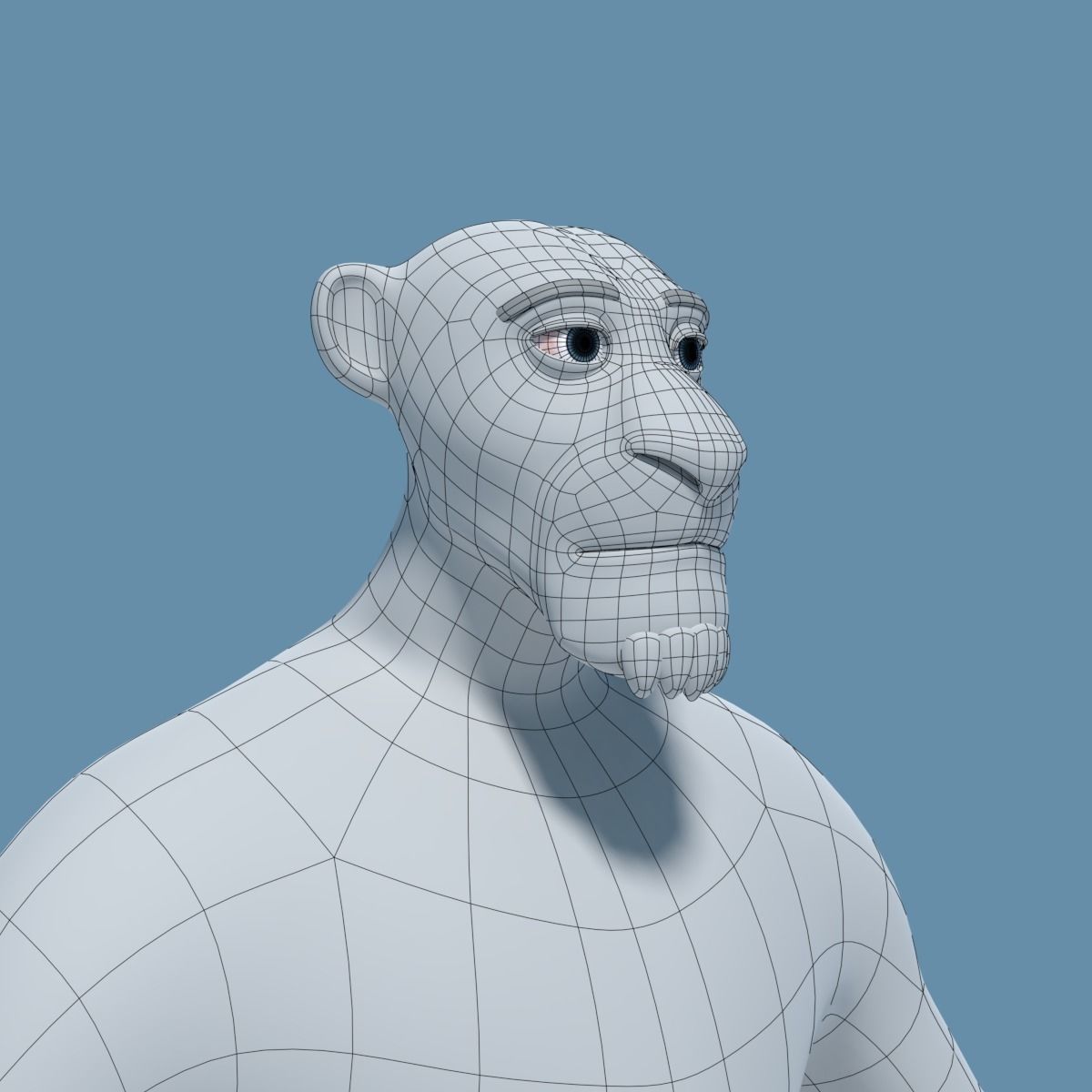 Sam the Lion 3D model | CGTrader