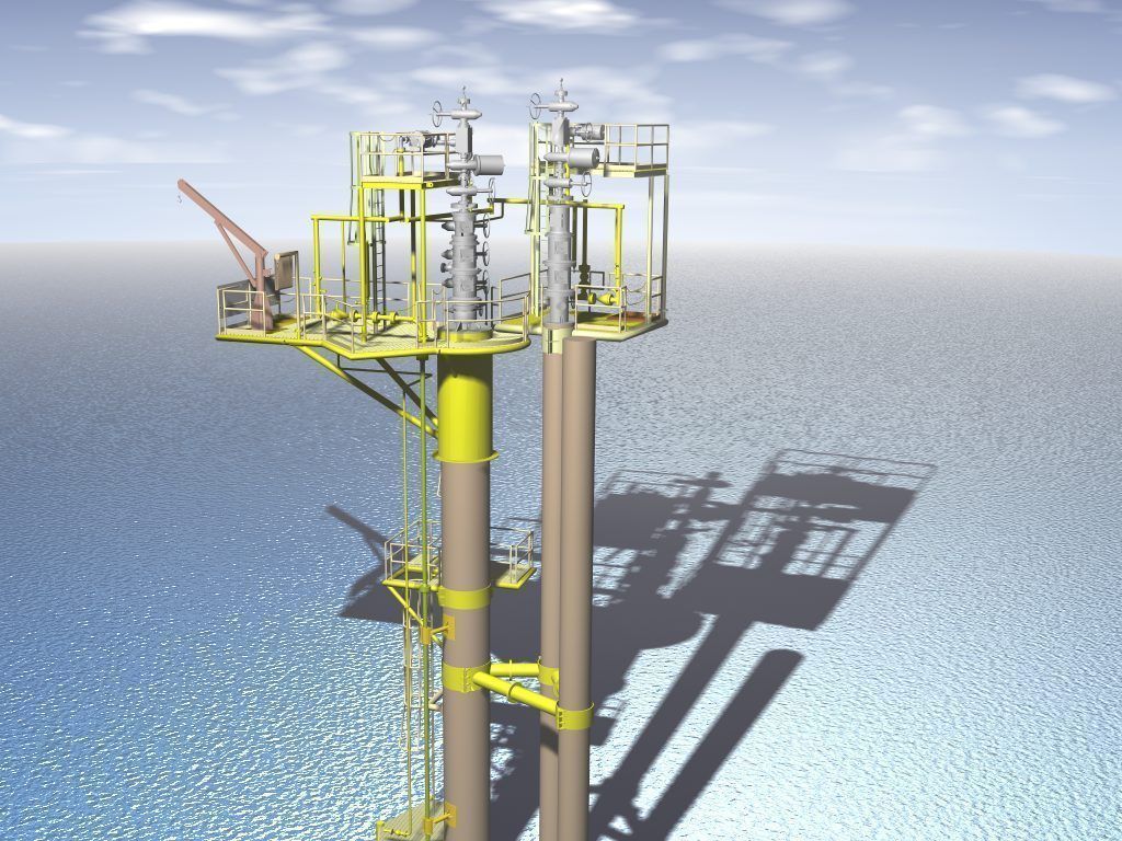 NCX caisson well protector 4 well free 3D Model DWG | CGTrader.com