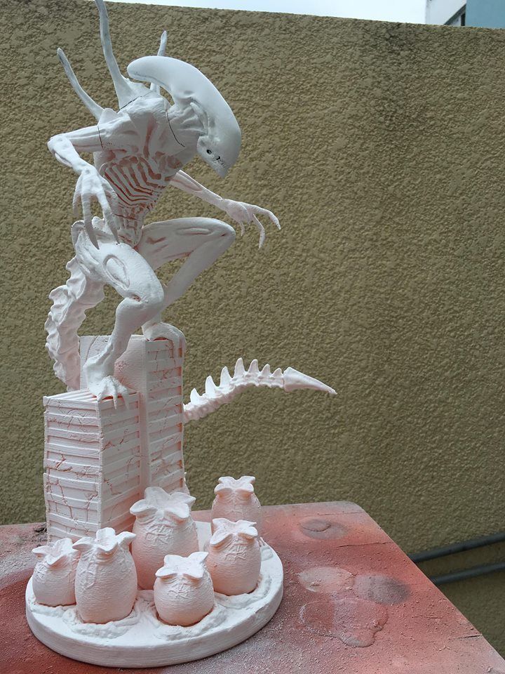 Alien Xenomorph 3D Print Model 3D model 3D printable | CGTrader