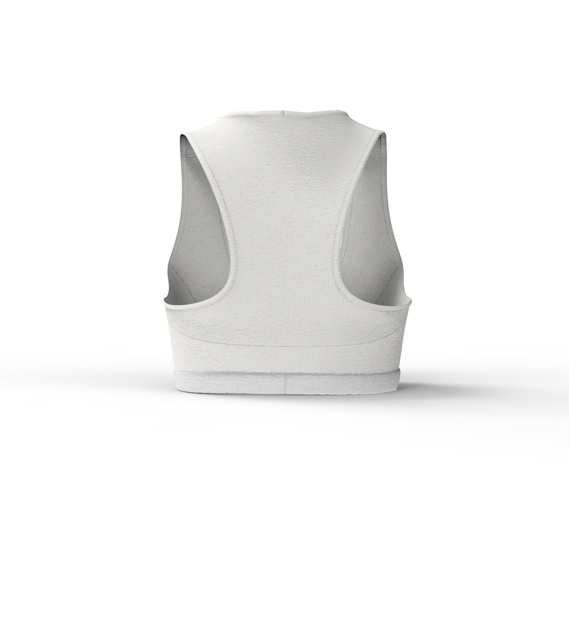 Women Sports Bra Top with UV map 3D model | CGTrader