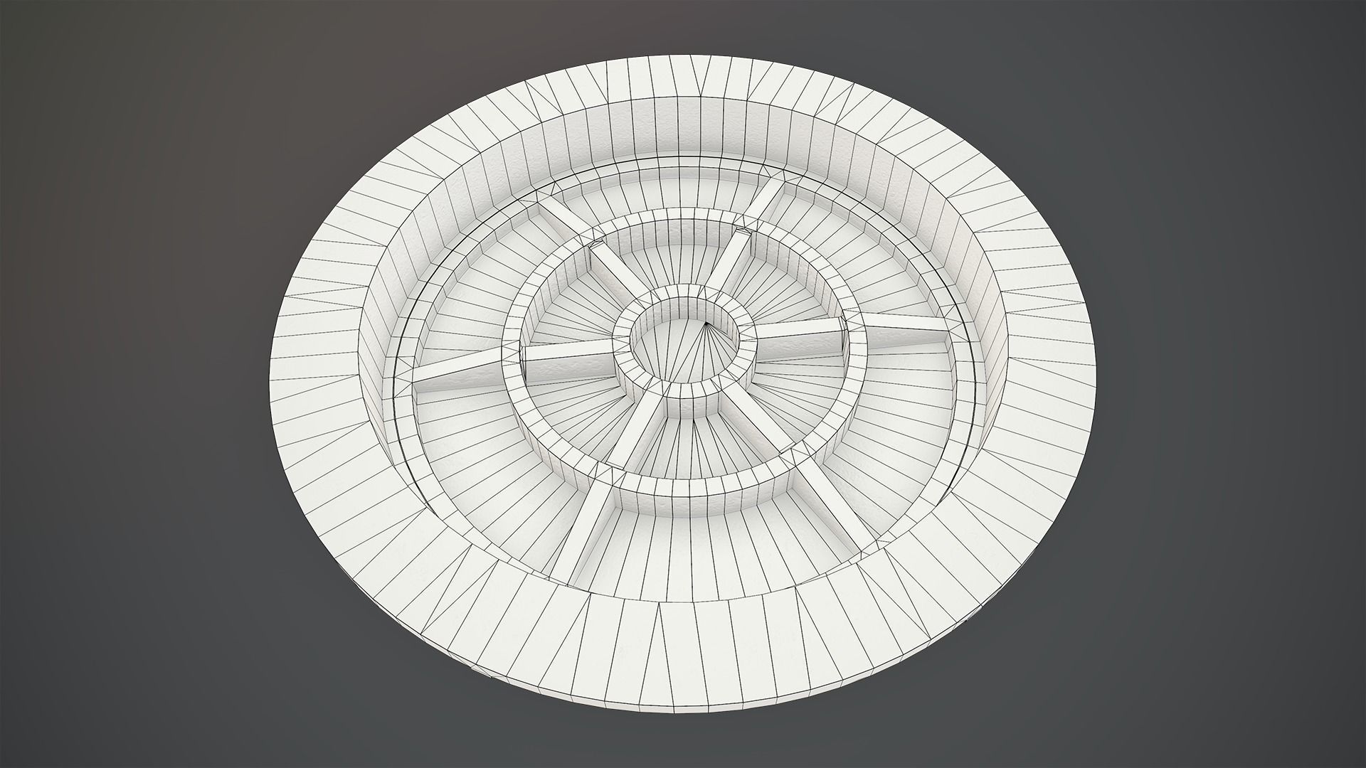 3D model Sewer Hatch v6 VR / AR / low-poly | CGTrader