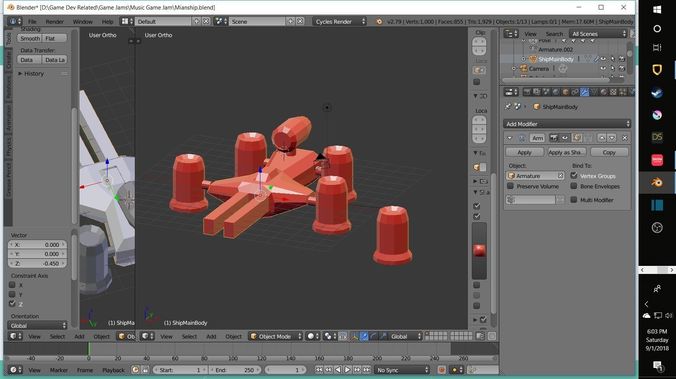 Tuner Ship free 3D model | CGTrader
