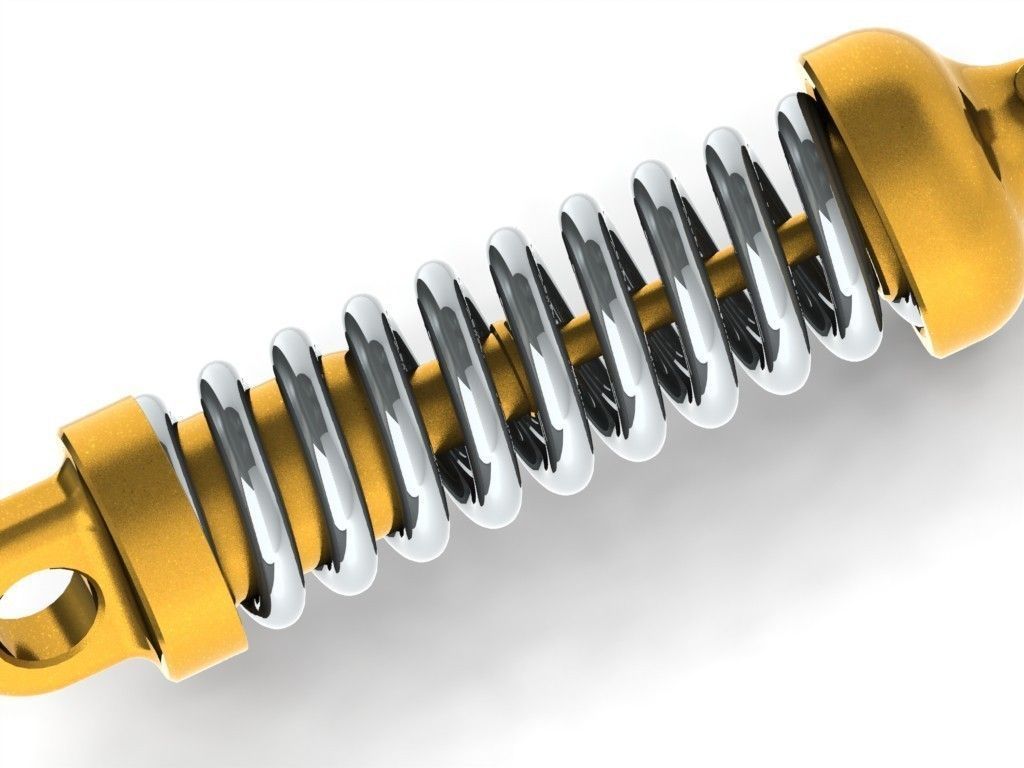 spring free 3D model | CGTrader