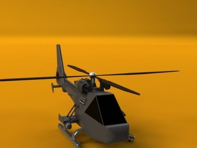 helicopter free 3D model | CGTrader