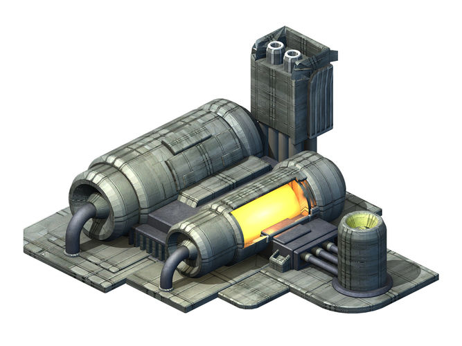 Space-energy cylinder 01 3D model | CGTrader