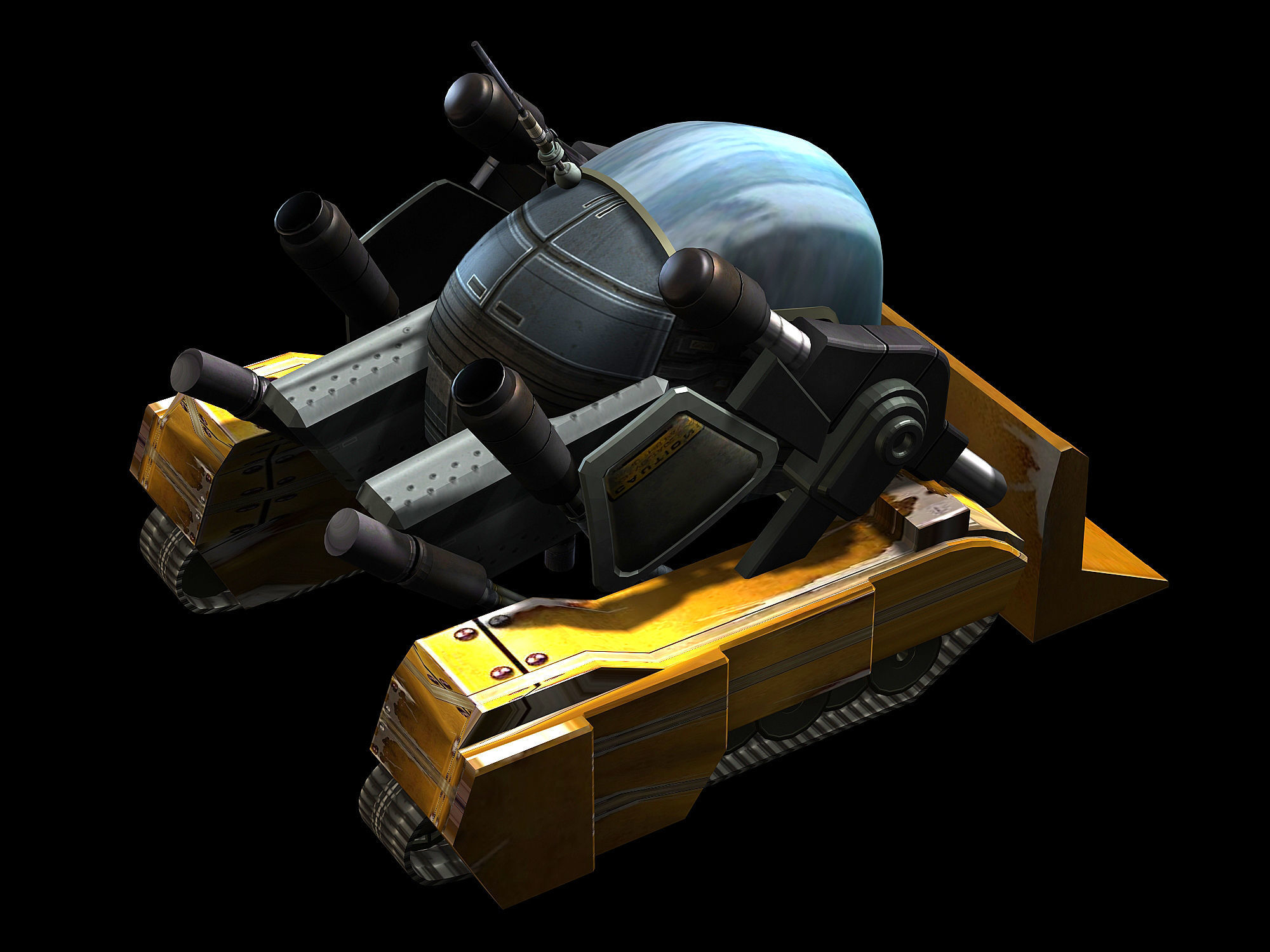 Space Station - Snow Shovel 01 3D model | CGTrader