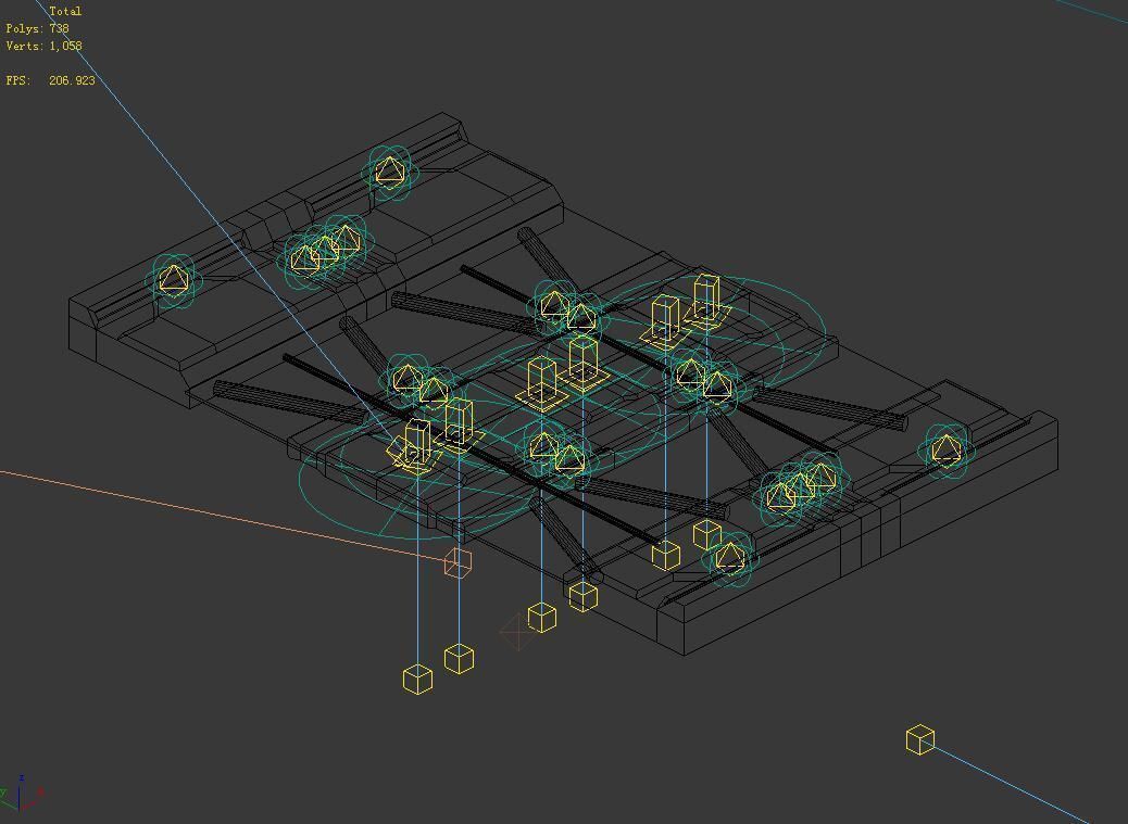 Satellite City Objects - Road 20 3D model | CGTrader