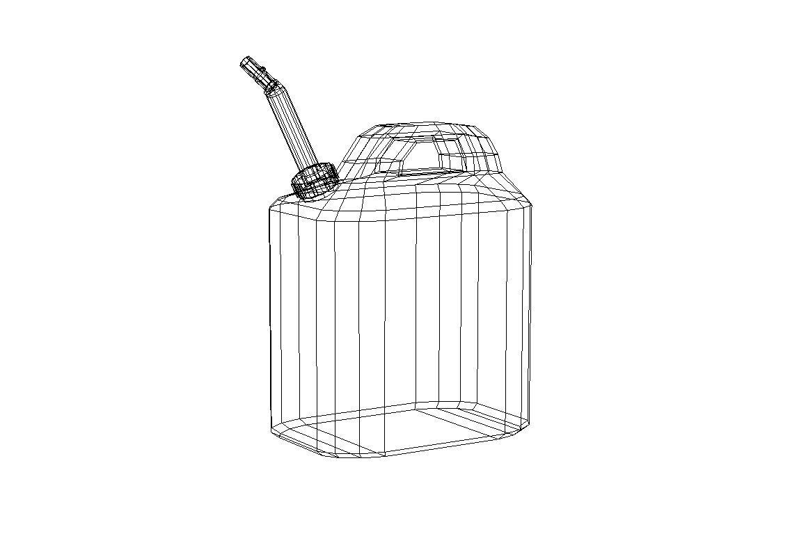 3D model Gas Can VR / AR / low-poly | CGTrader