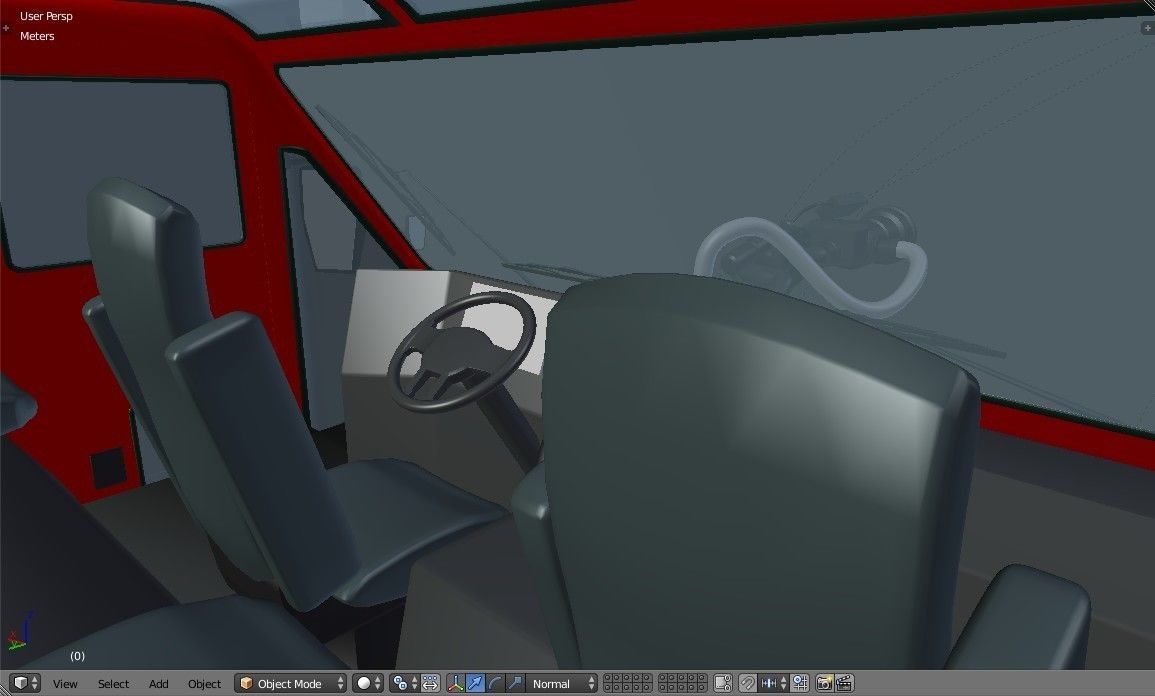 Airport Fire Truck ARFF Crash Tender 8x8 3D model | CGTrader