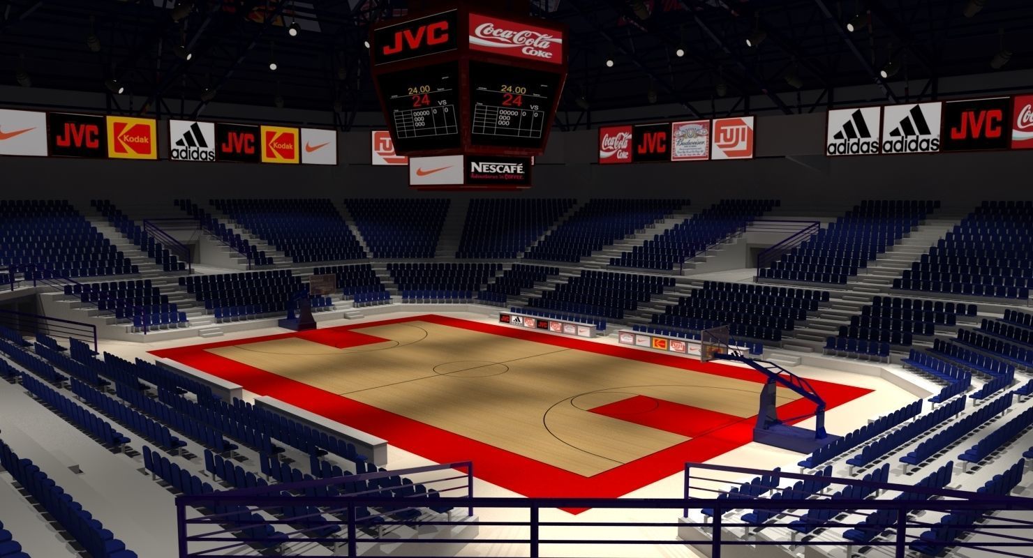 Basketball Arena 3D model | CGTrader