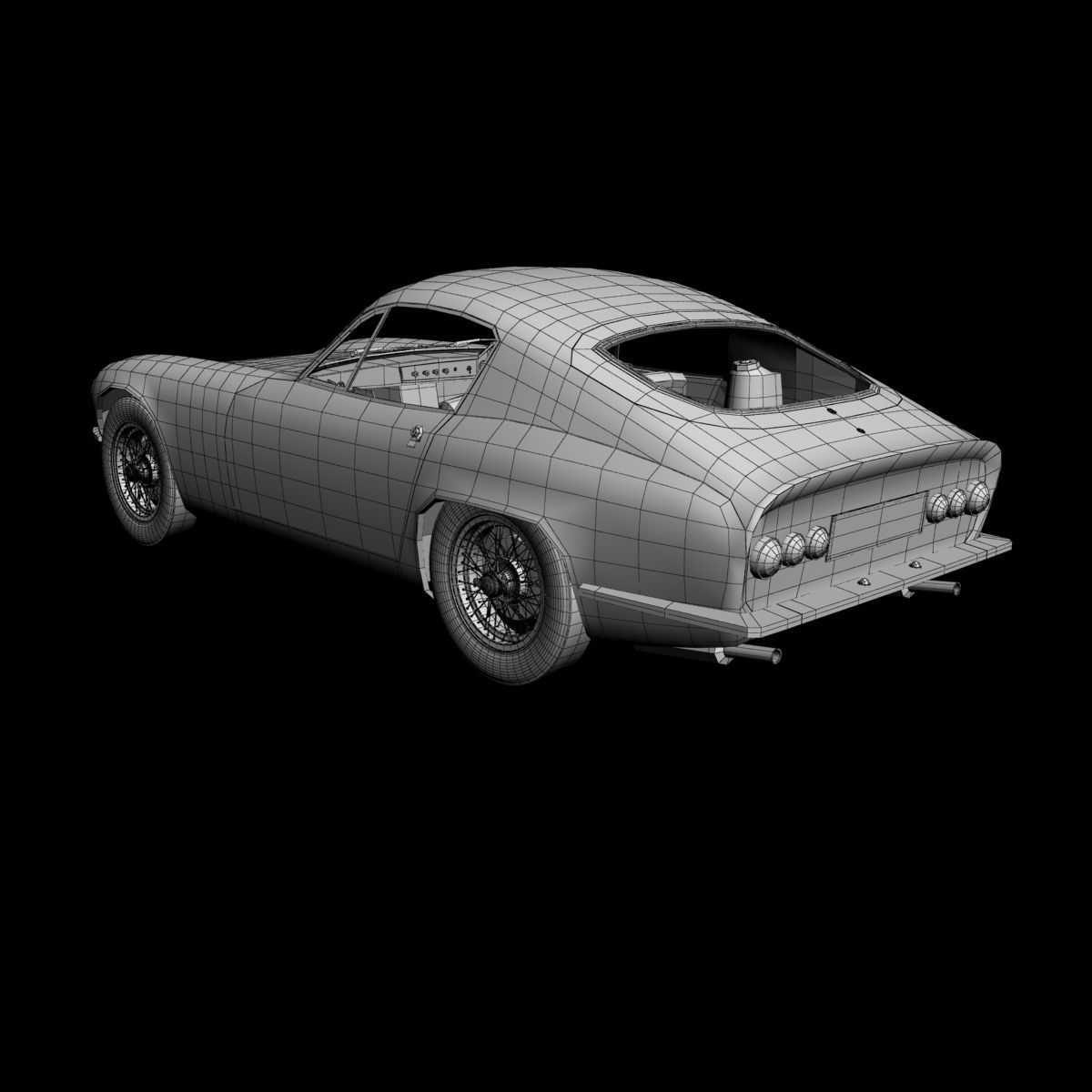 Lotus Elite Fastback 3D model | CGTrader