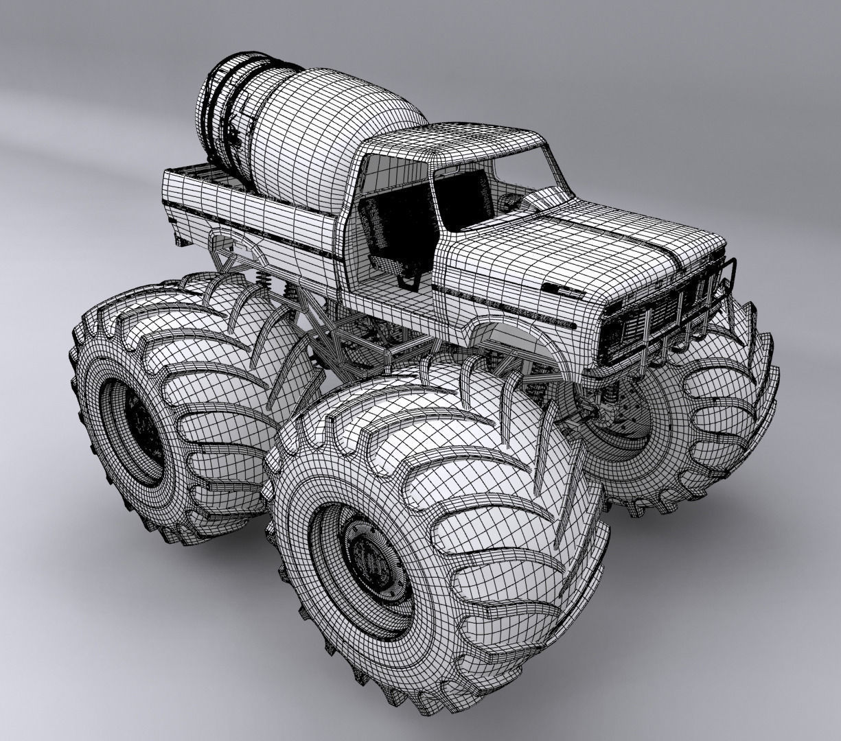 Monster Truck 3D model | CGTrader