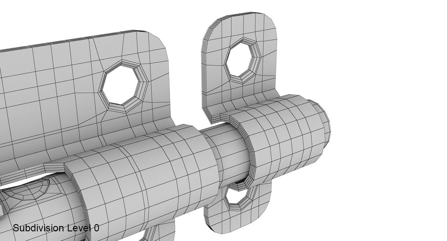 Latch 3D model | CGTrader