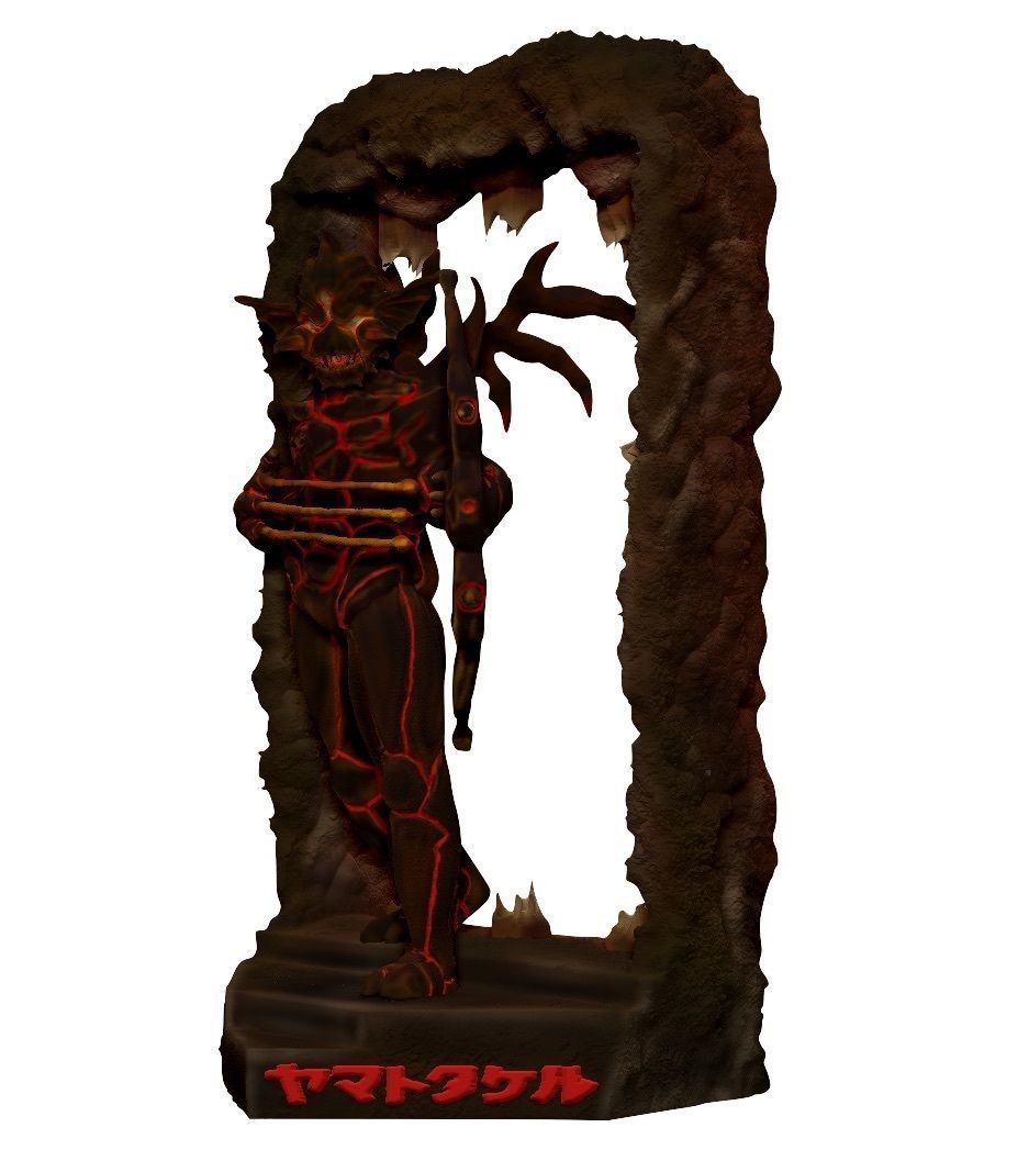 Kumasogami the Lava God 3D model 3D printable | CGTrader