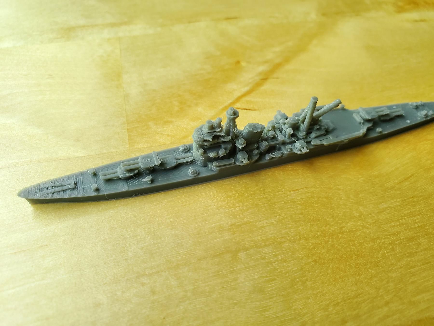 Japanese Myoko Class Cruiser Warship 3D model 3D printable | CGTrader