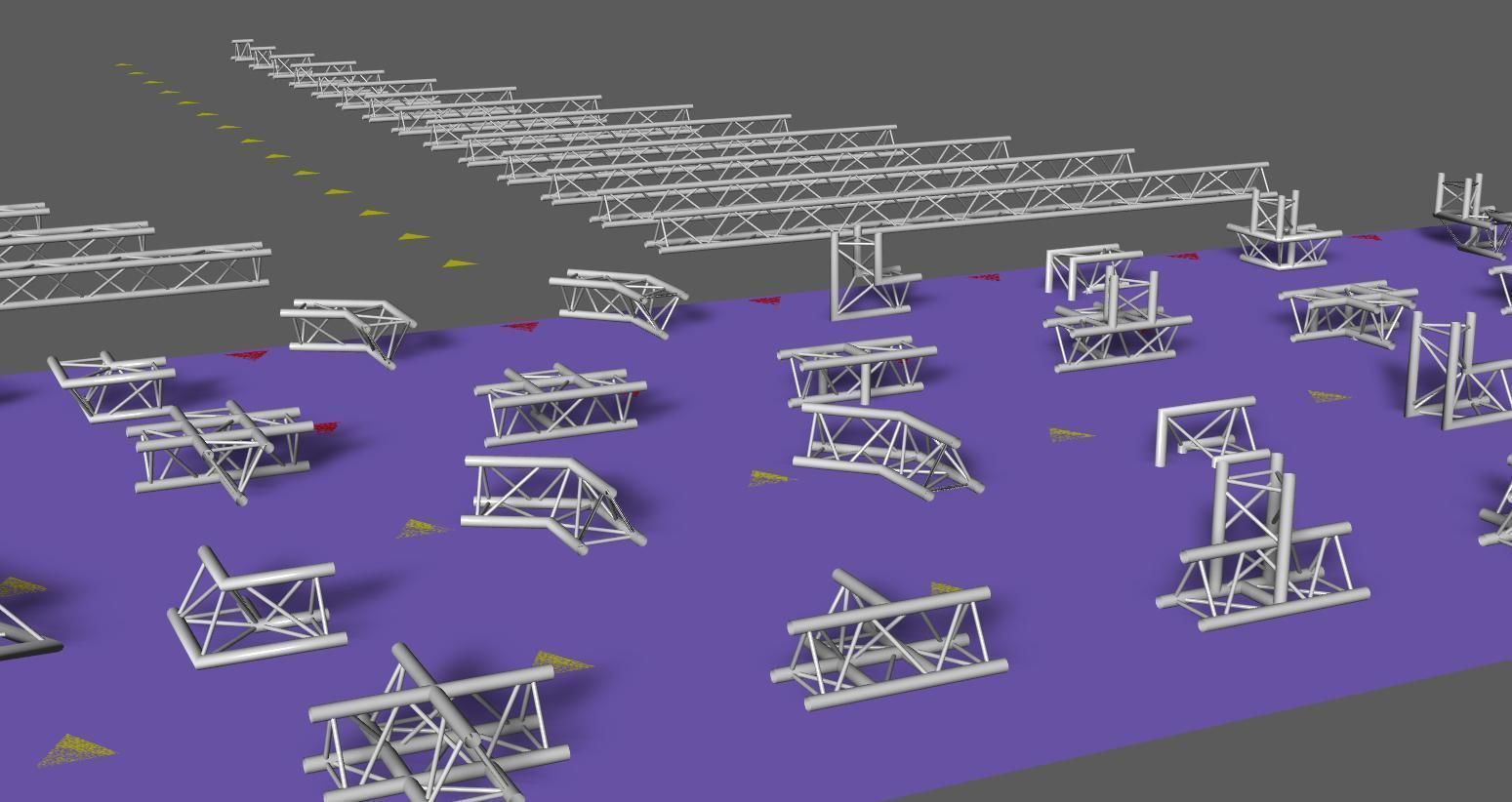 Prolyte H30D trusses 3D model | CGTrader