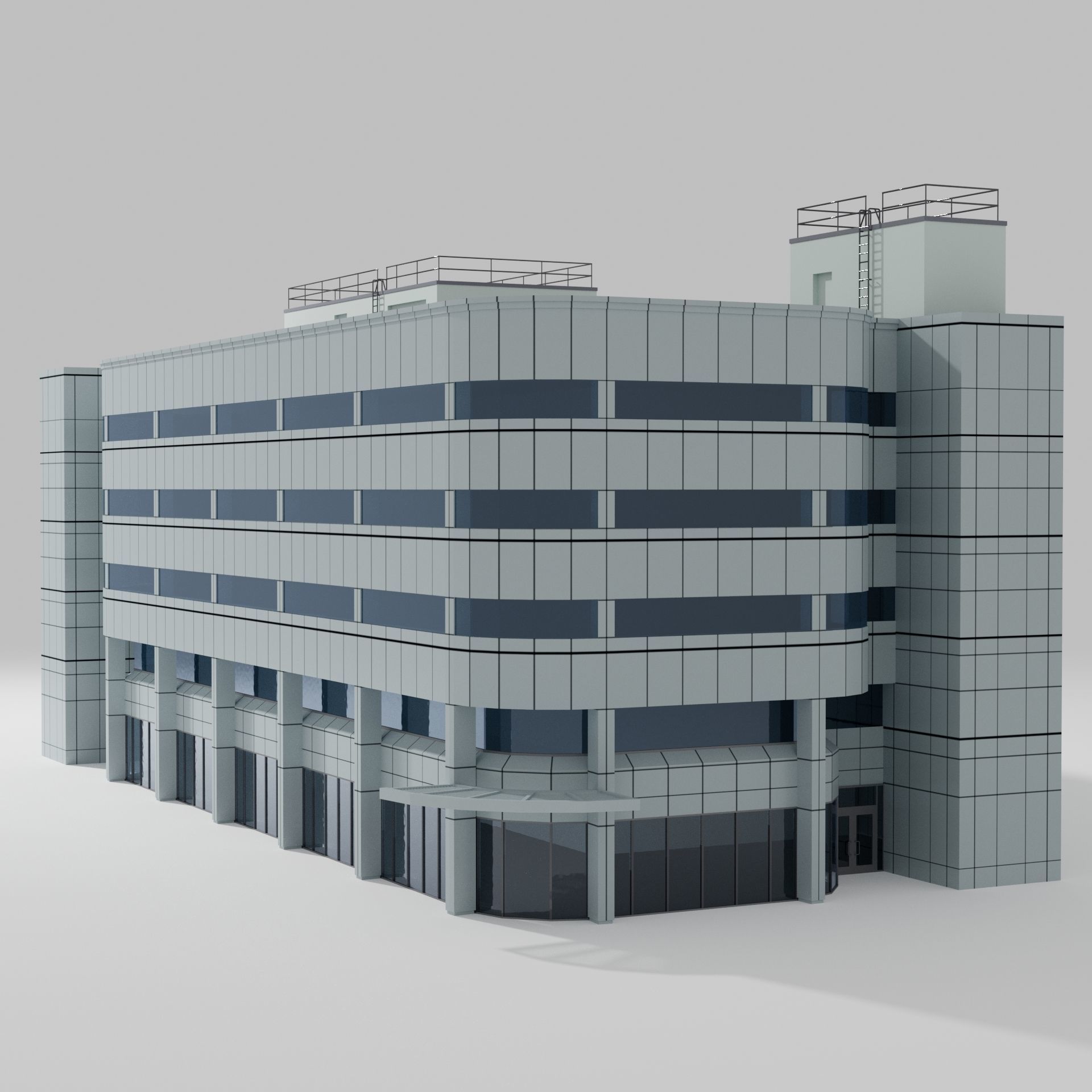 2000 Broadway Building 3D model | CGTrader