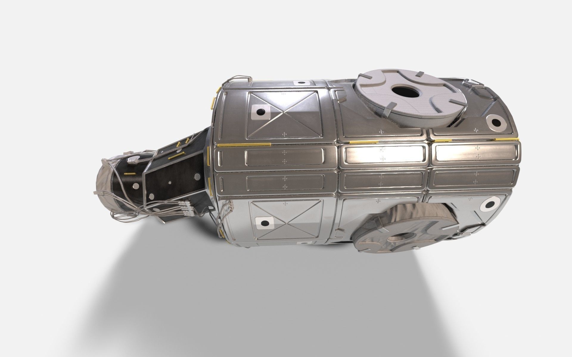 Node One Unity module on ISS 3D model | CGTrader