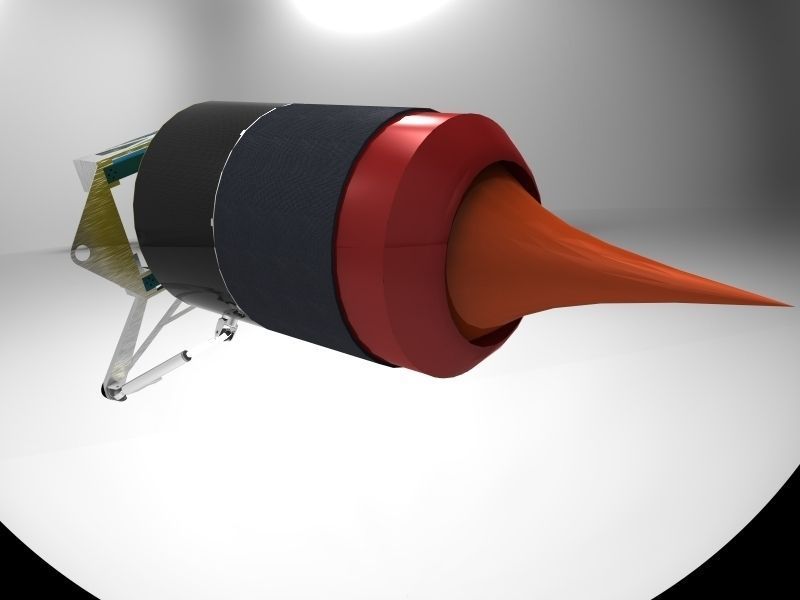 225000 LBS Thruster free 3D model | CGTrader