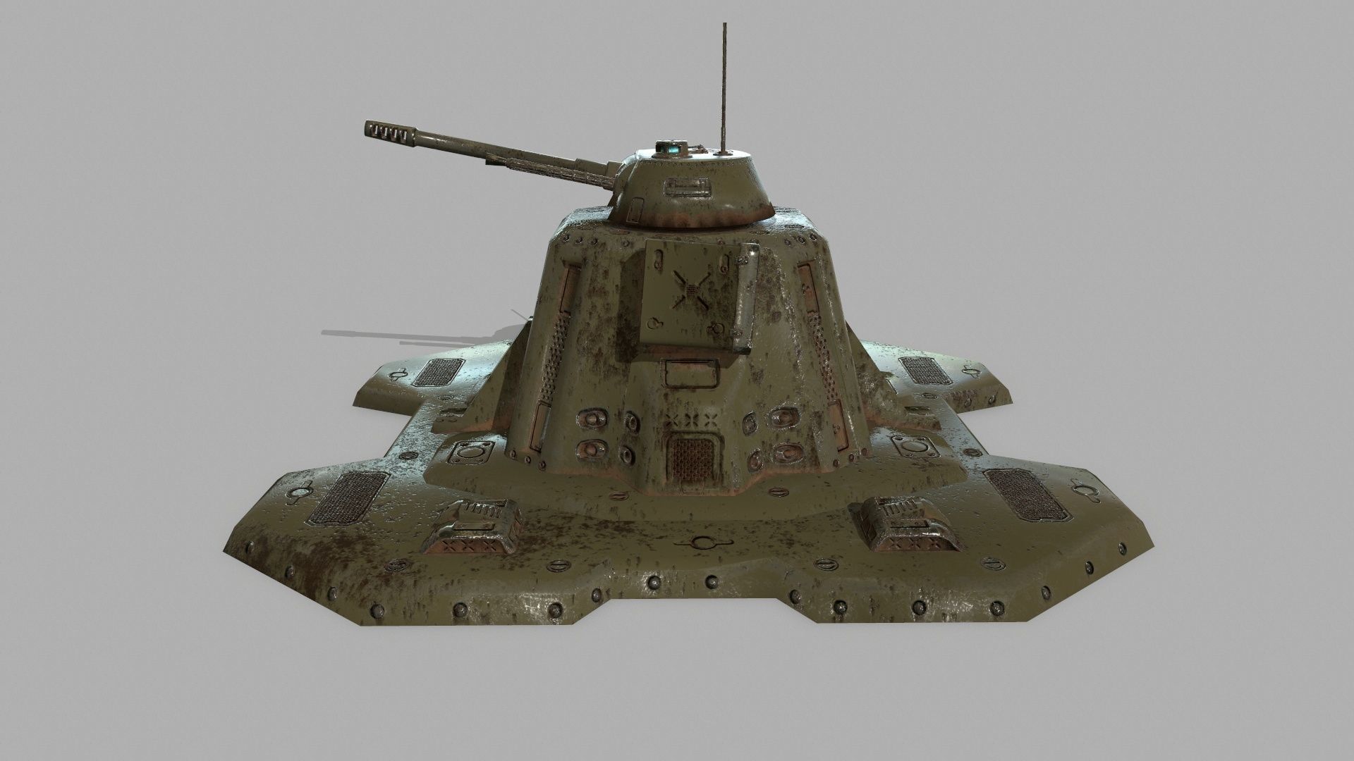 3D model Missile Turret VR / AR / low-poly | CGTrader