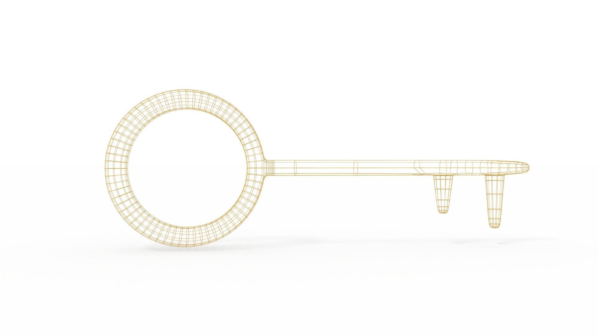 3D model Key Low Poly VR / AR / low-poly | CGTrader