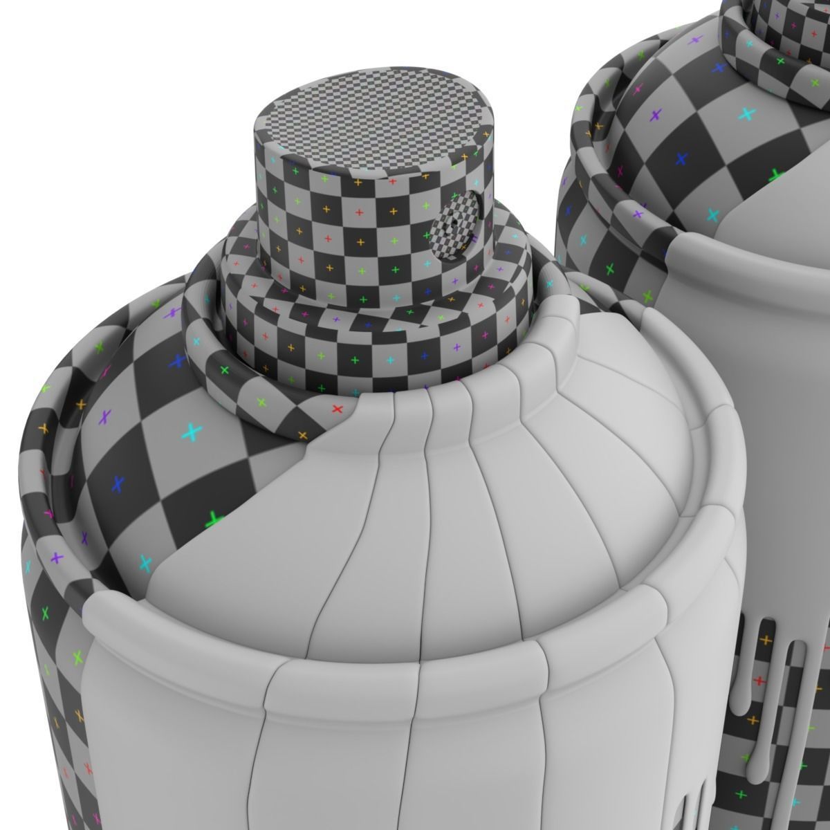 Spray Can with paint 3D model | CGTrader