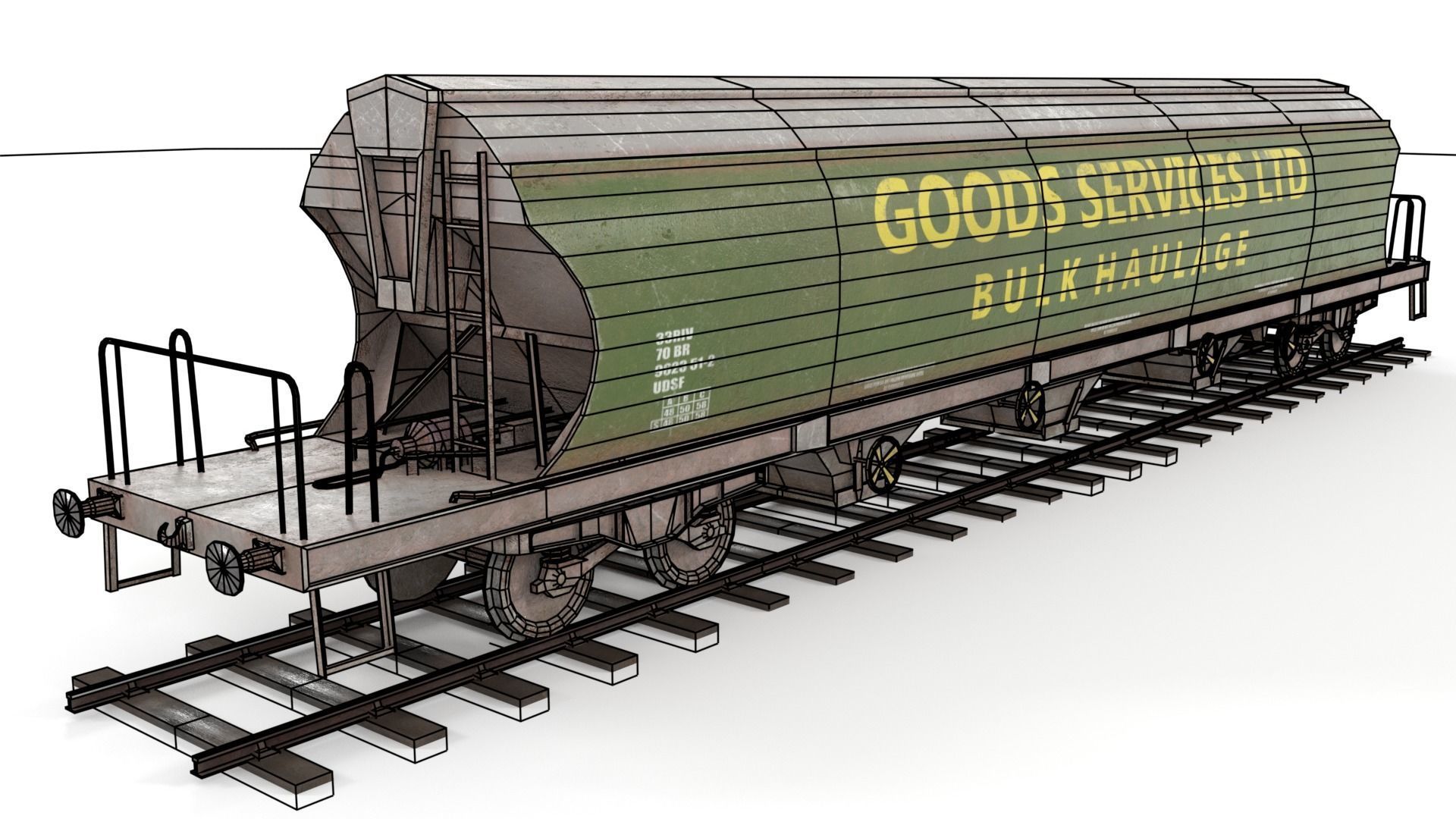 3D model Train Pack low poly VR / AR / low-poly | CGTrader