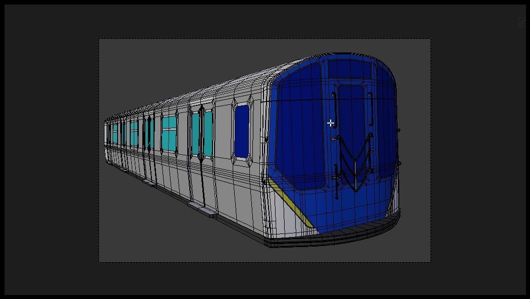 NYC subway car R211 3D model | CGTrader
