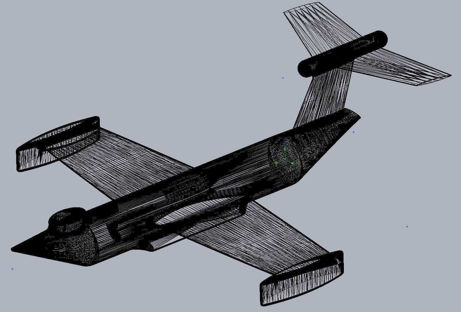 Basic Ekranoplan Inspired Ground Effect Plane 3D model 3D printable ...